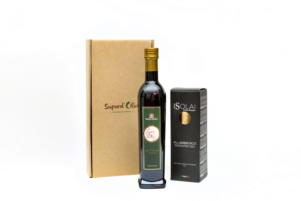 Box Olio e Aceto Balsamico - 2 pezzi: ordina online - Cosaporto
