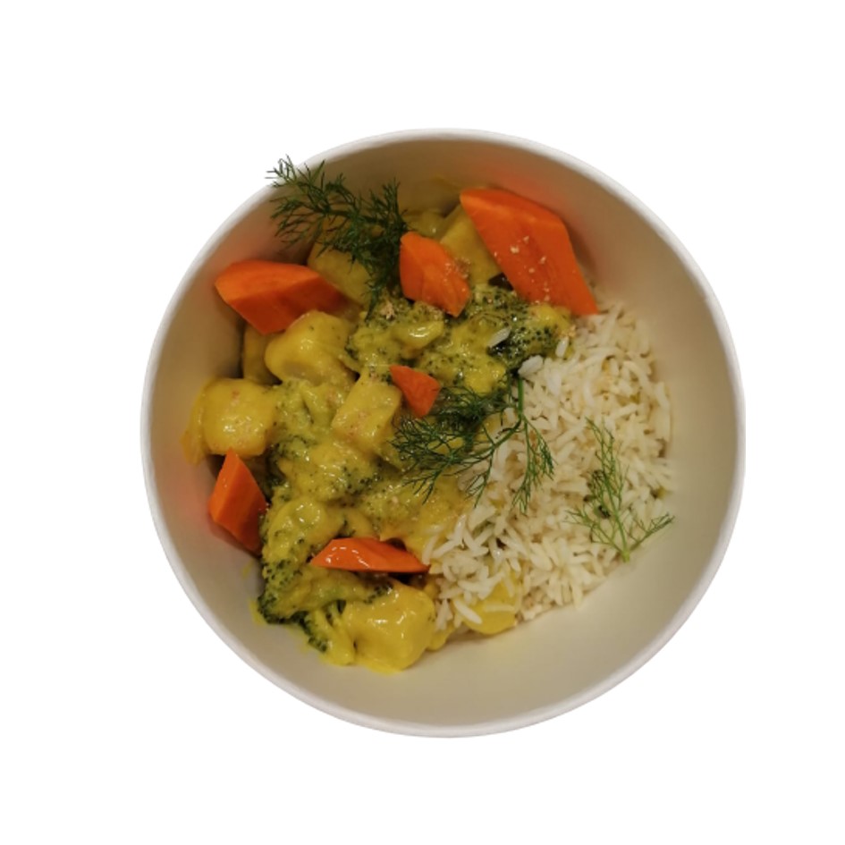 Curry, riso e verdure - Give Me Veg - Cosaporto