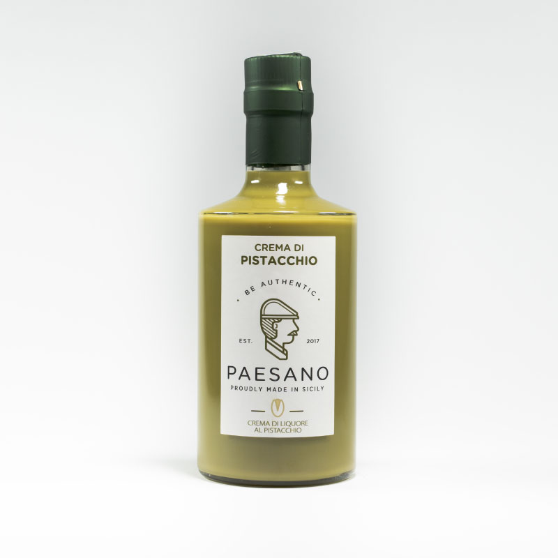 Pistachio Liqueur 50cl by Paesano - Order with Cosaporto