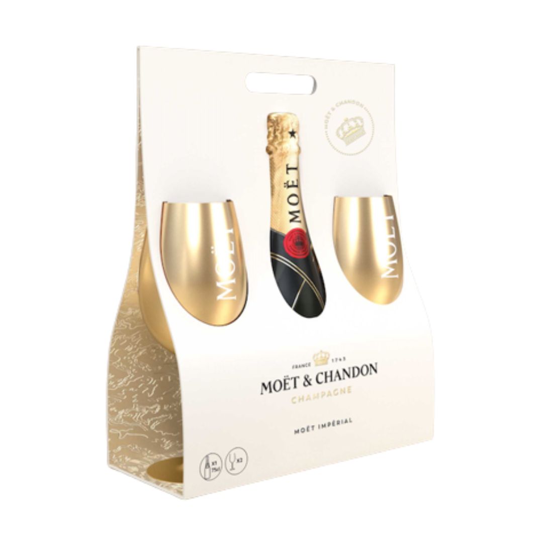 Kit Moët con Calici - Ordina ora online su Cosaporto.it