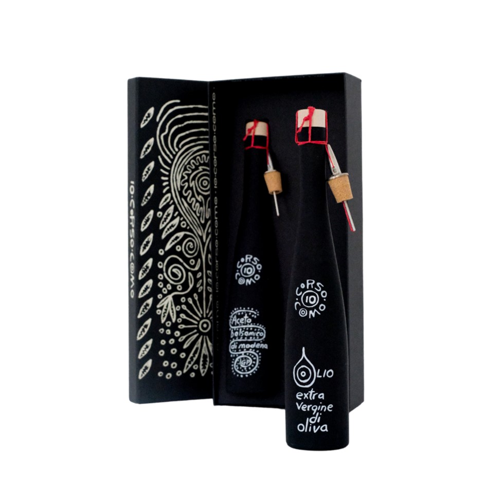 Set Olio EVO & Aceto Balsamico di 10 Corso Como - Ordina su Cosaporto