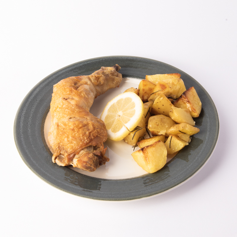 Pollo Ruspante al Forno con Patate - Ordina suCosaporto
